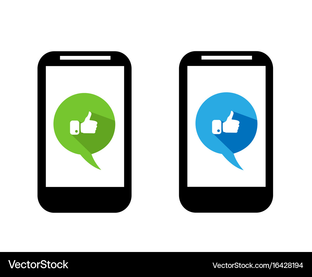 Mobile icon Royalty Free Vector Image - VectorStock