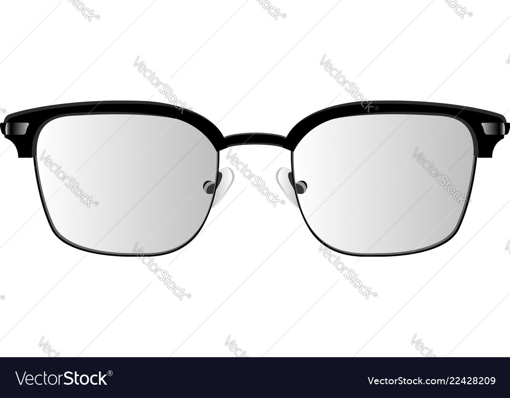 Reading glasses Royalty Free Vector Image - VectorStock