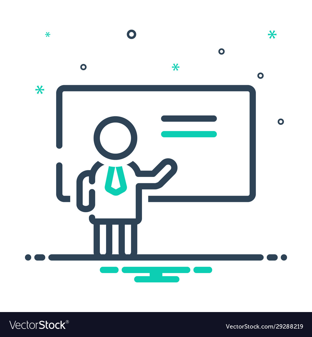 Teaching Royalty Free Vector Image - VectorStock