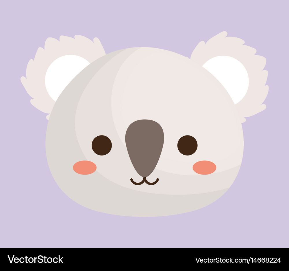 Koala animal icon Royalty Free Vector Image - VectorStock
