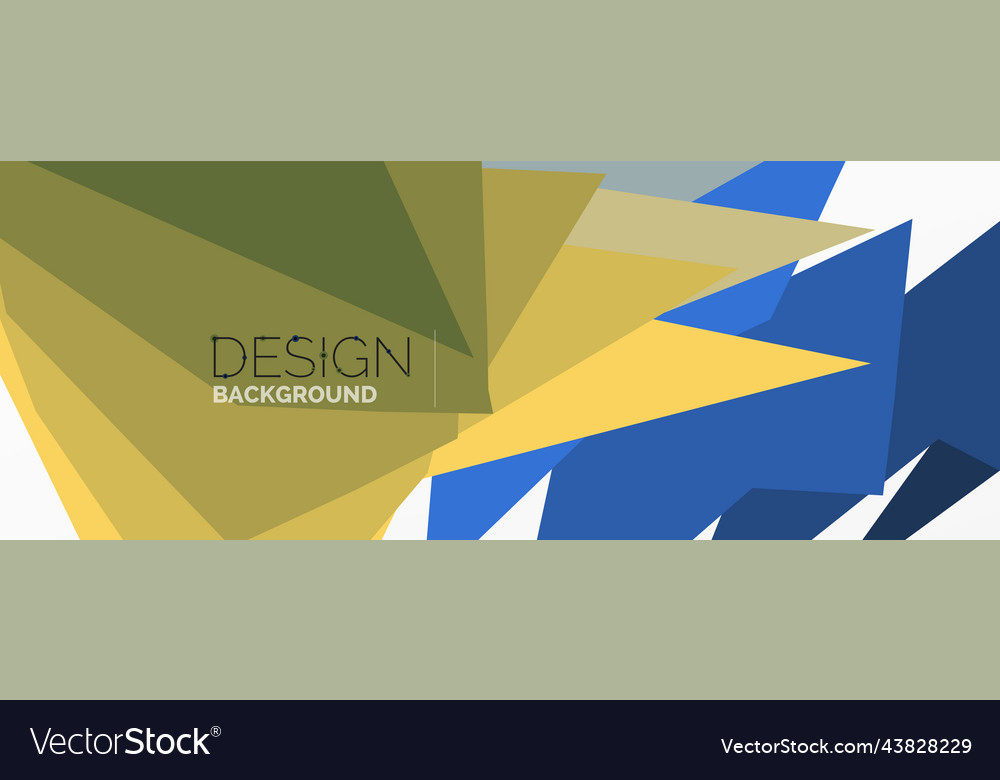 Background creative geometric shapes composition Vector Image