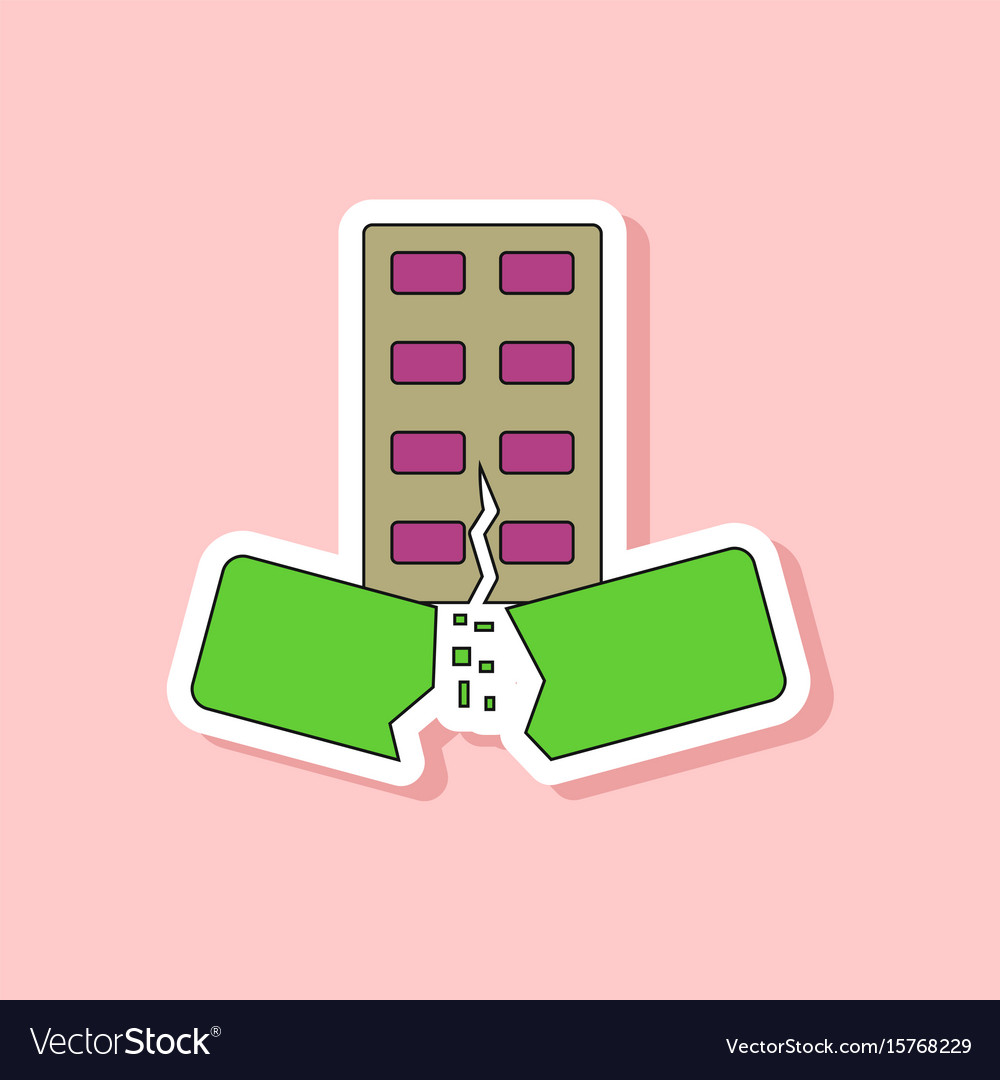 Paper Sticker On Stylish Background Natural Vector Image