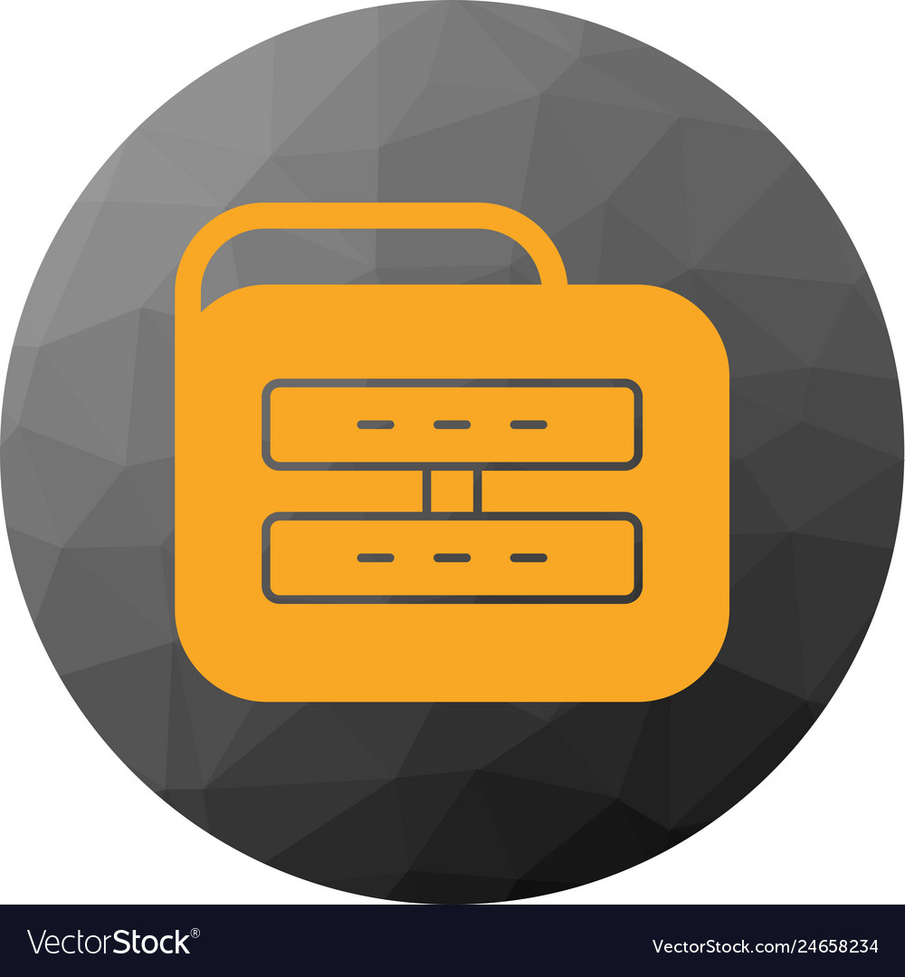 Server folder icon Royalty Free Vector Image - VectorStock