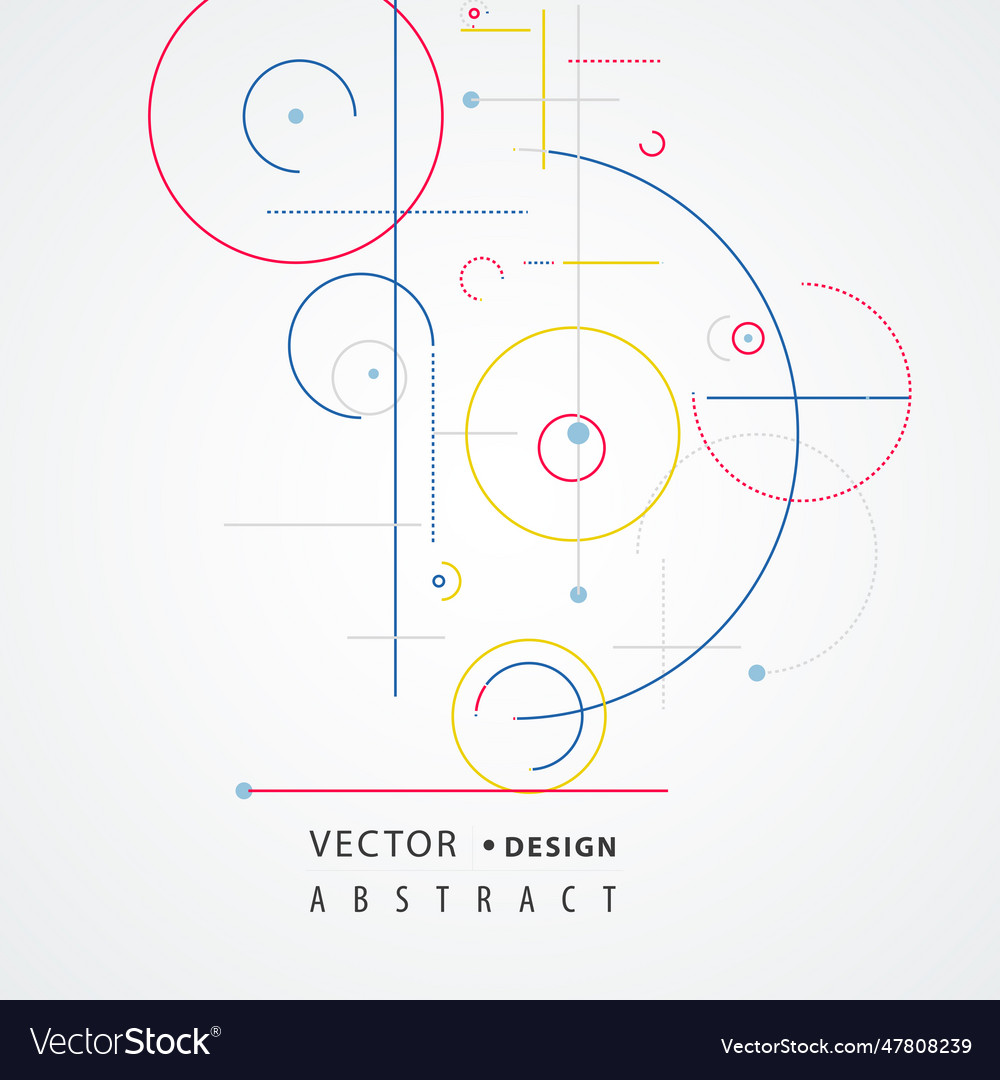Future geometry symbol abstract Royalty Free Vector Image