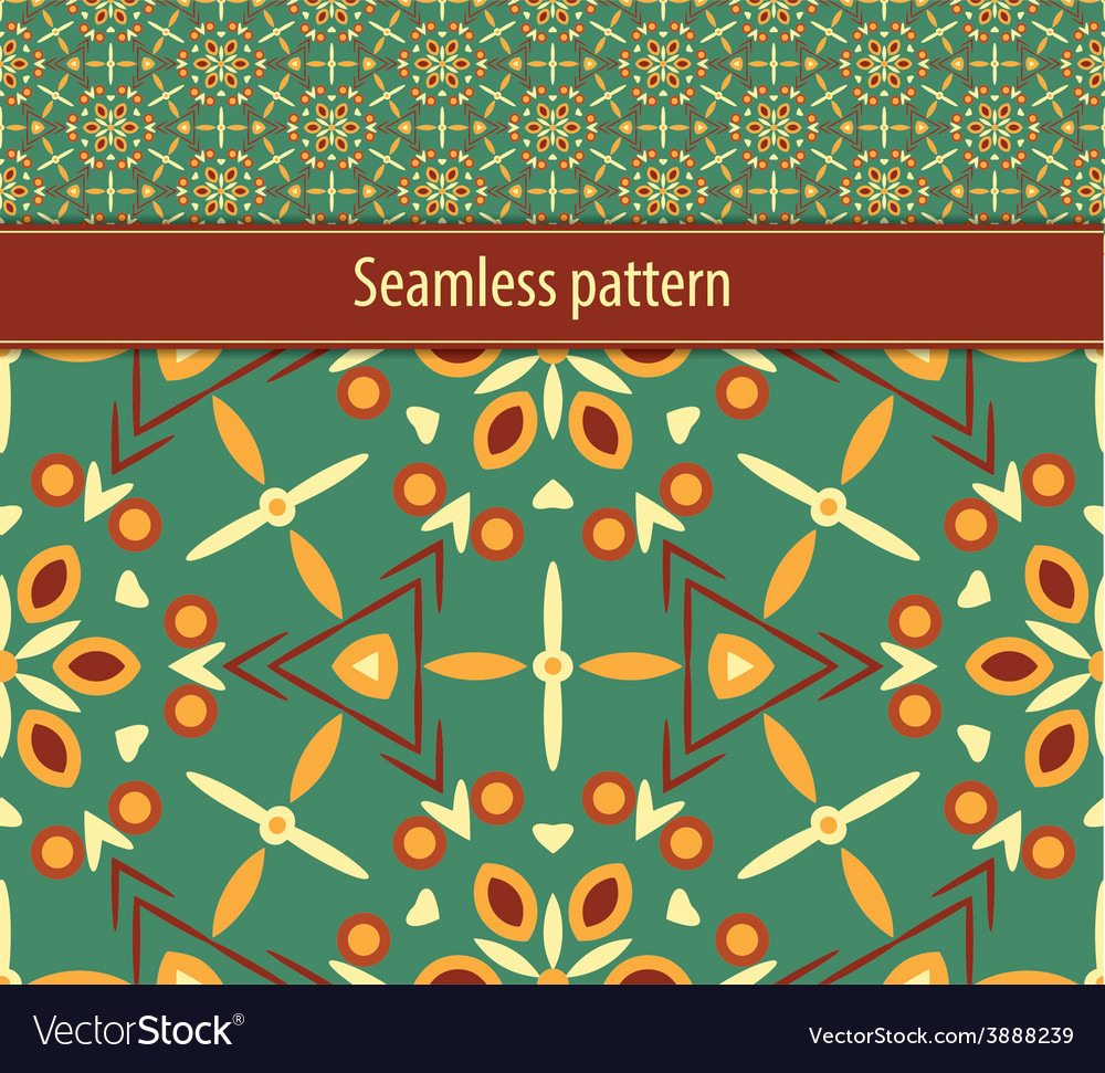 Seamless pattern Royalty Free Vector Image - VectorStock