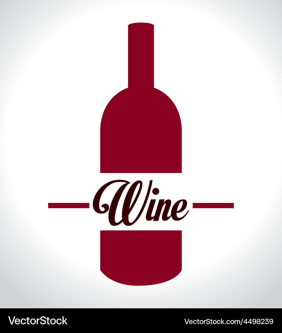 Wine design Royalty Free Vector Image - VectorStock