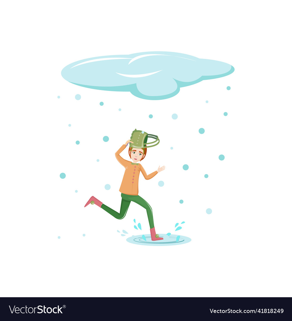 Natural disasters severe weather conditions Vector Image