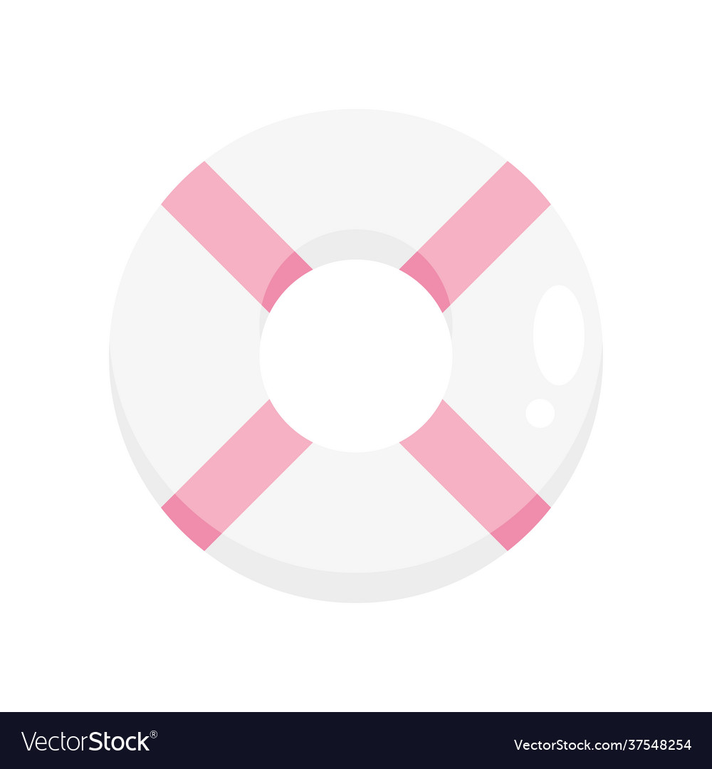 Lifeguard float accessory Royalty Free Vector Image