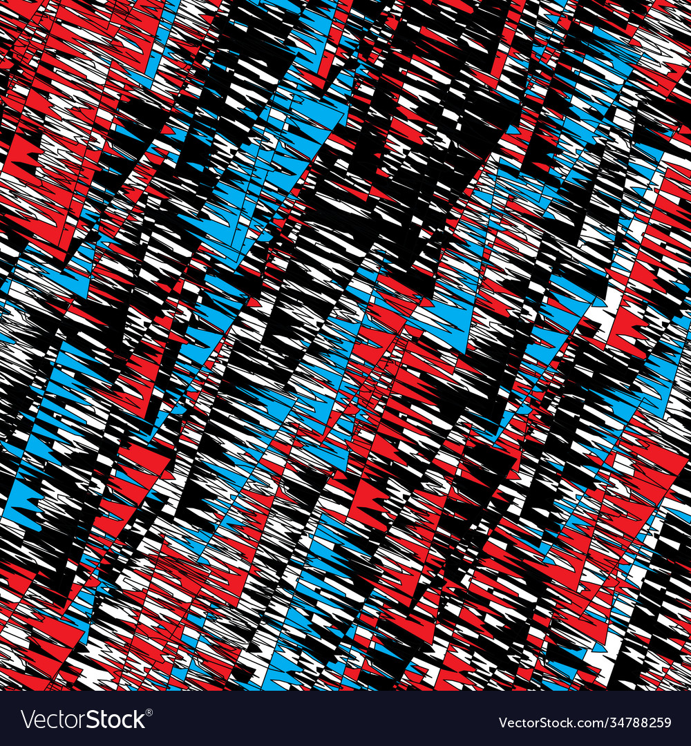 Seamless pattern with colored forms Royalty Free Vector