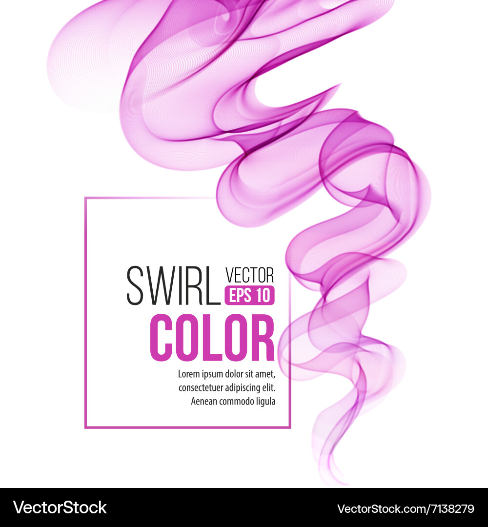 Red swirl line abstract background Royalty Free Vector Image