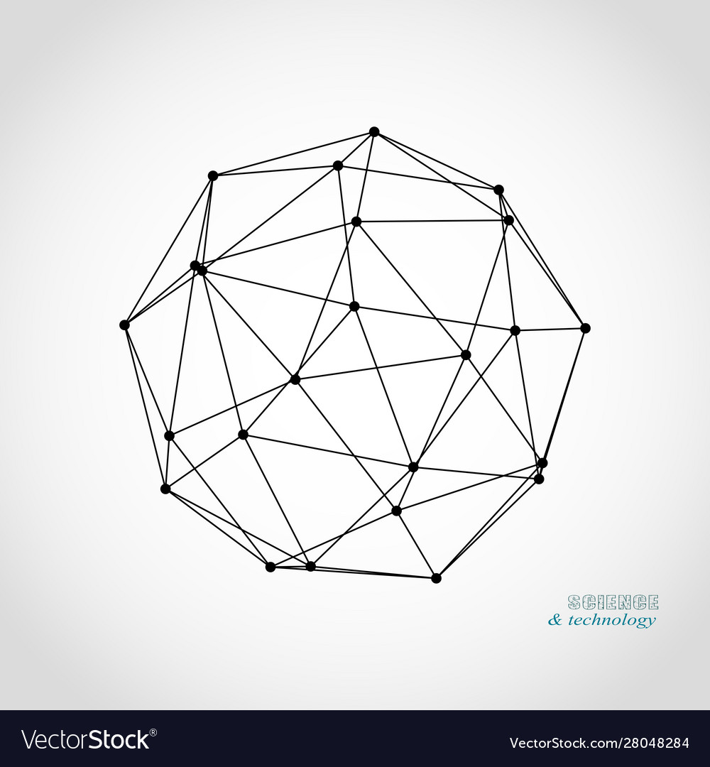 Abstract geometry shape Royalty Free Vector Image