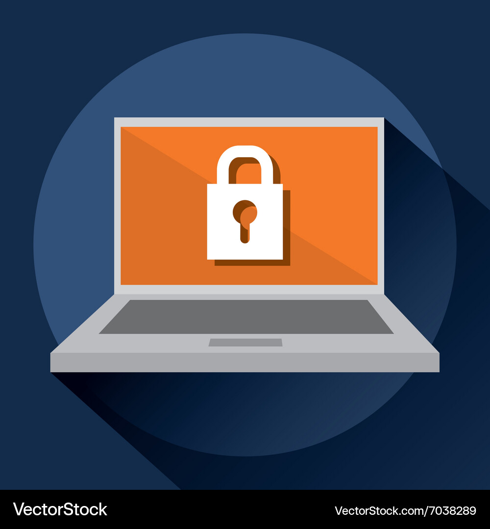 Security system and technology Royalty Free Vector Image