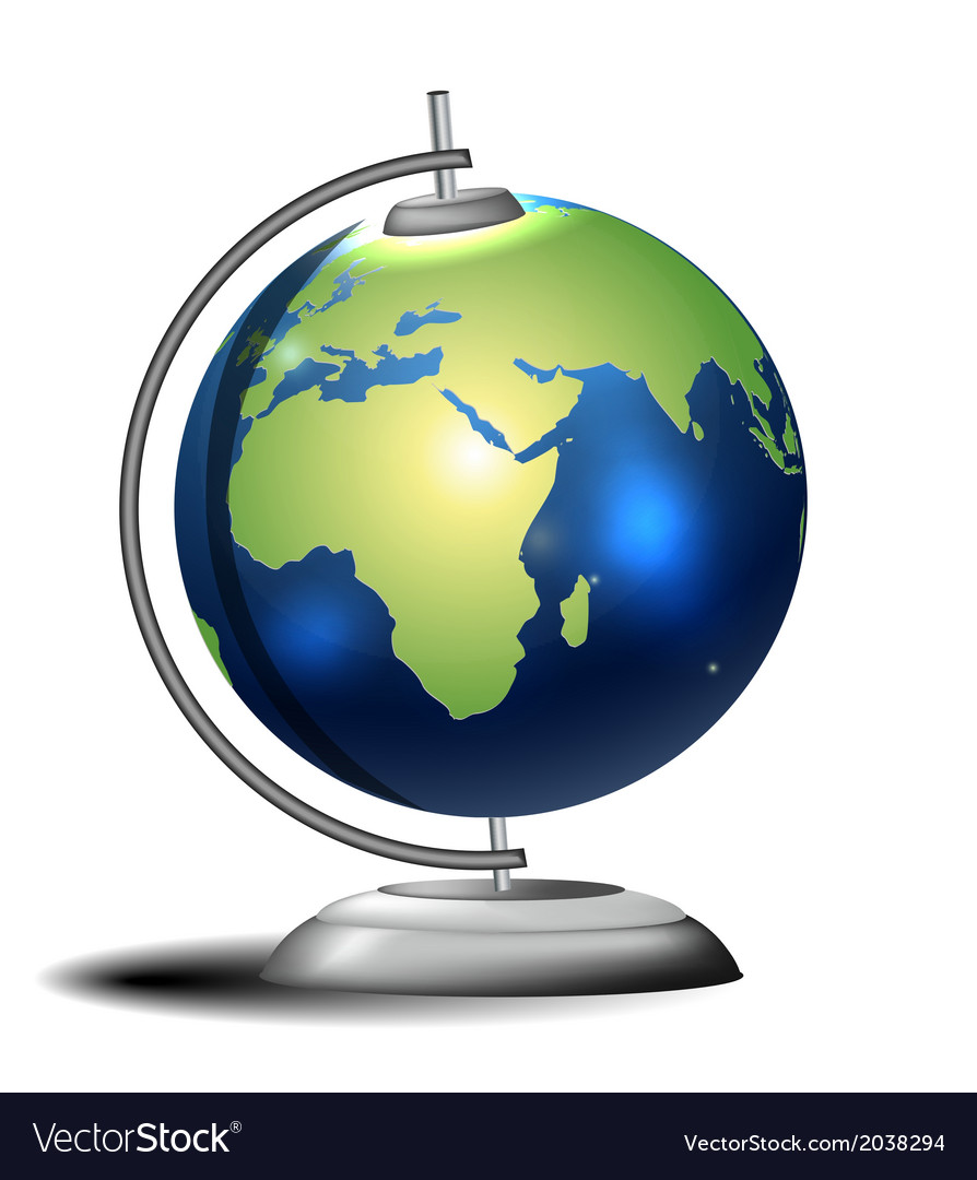 Globe Royalty Free Vector Image - VectorStock
