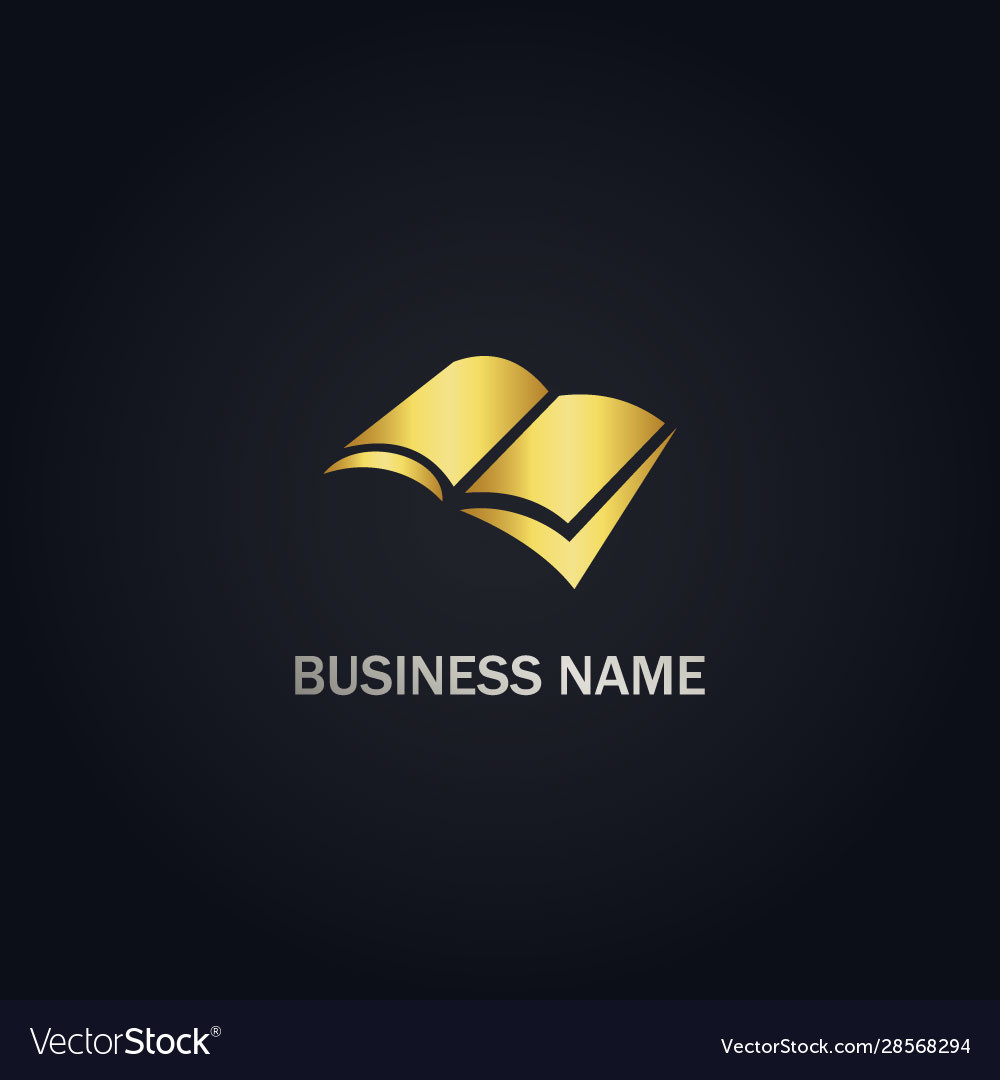 Open book education logo Royalty Free Vector Image Open book education logo Royalty Free Vector Image