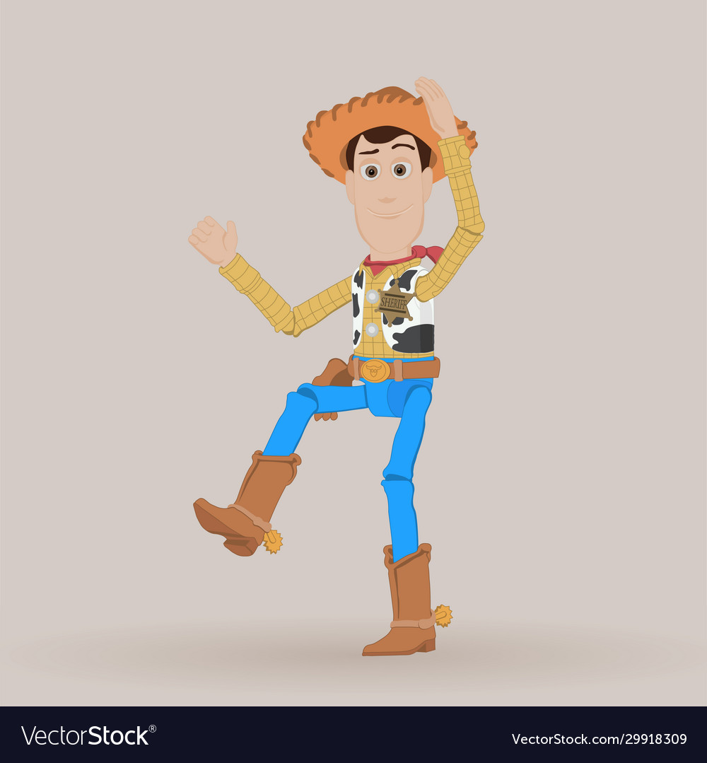 Cowboy woody Royalty Free Vector Image - VectorStock Cowboy woody Royalty Free Vector Image - VectorStock