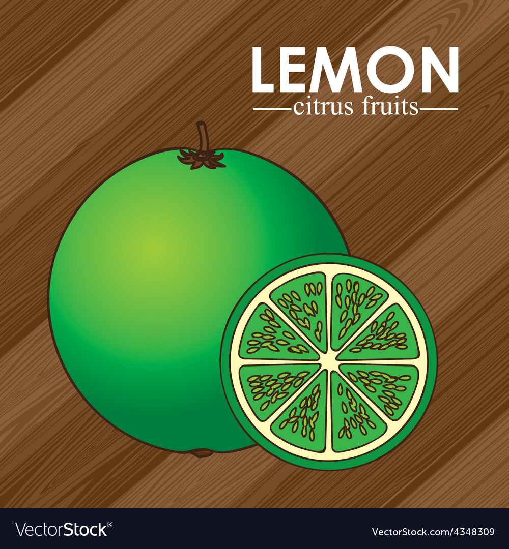 Fruit design Royalty Free Vector Image - VectorStock
