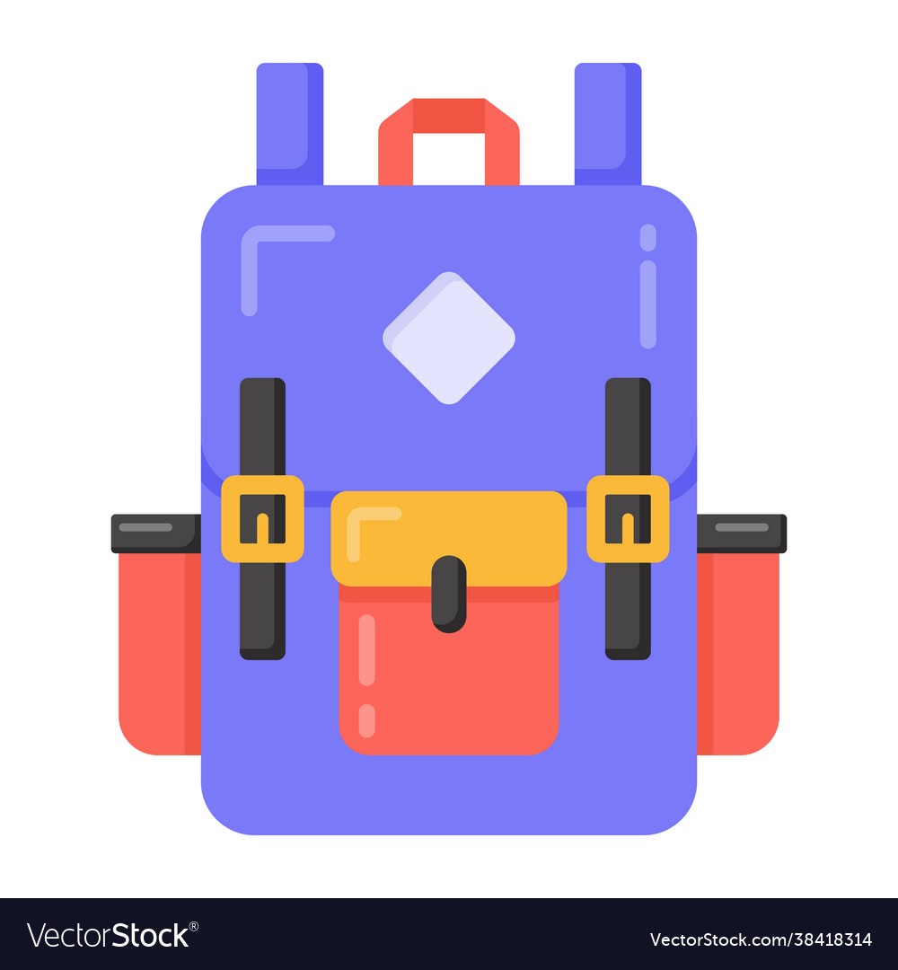 Backpack Royalty Free Vector Image - VectorStock