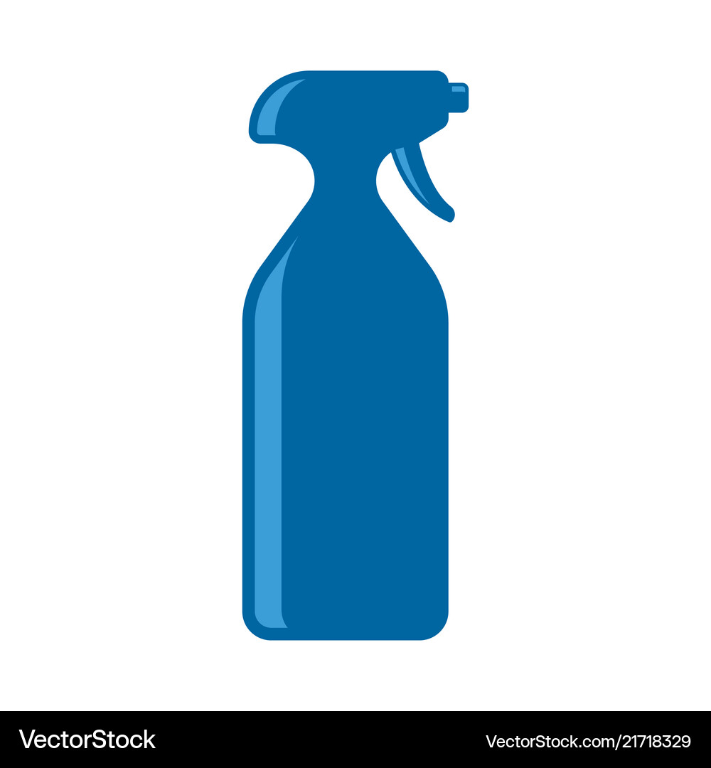Spray icon colored on white Royalty Free Vector Image