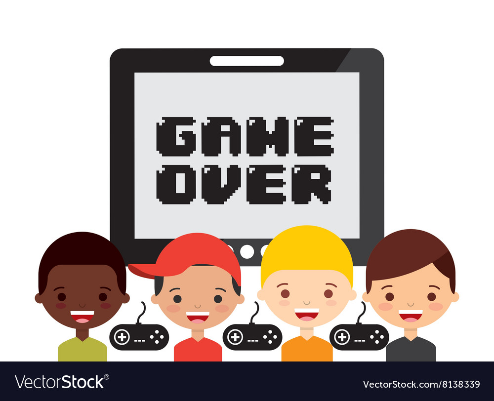 Video game design Royalty Free Vector Image - VectorStock
