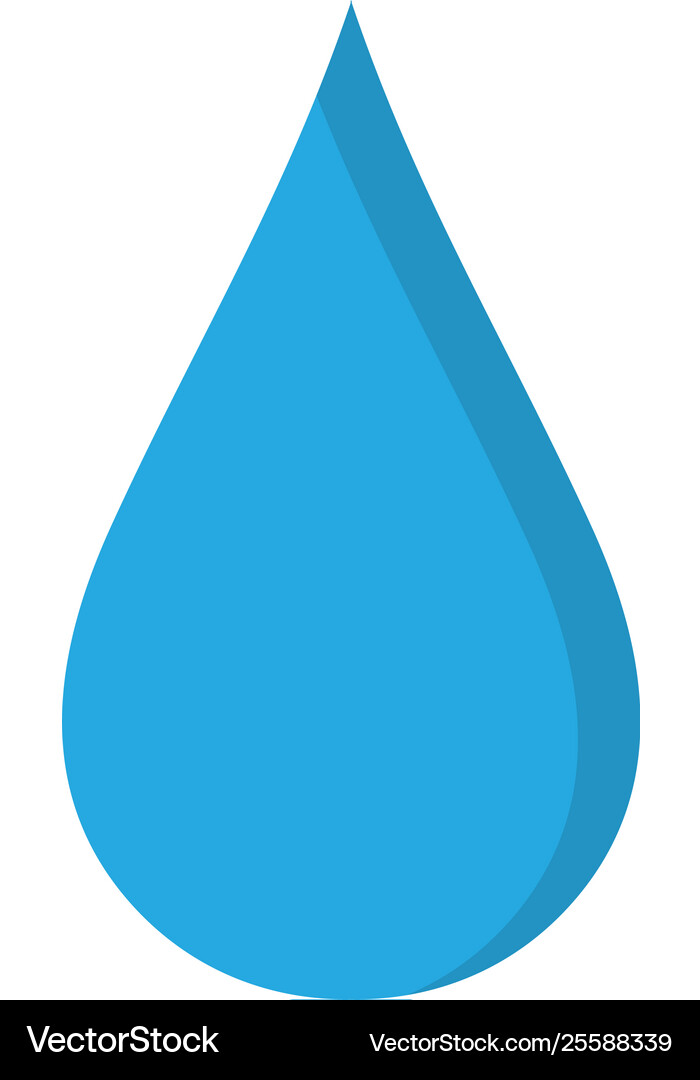 Water drop logo template Royalty Free Vector Image