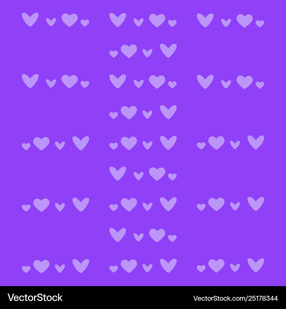 Heart pattern background look sweet and beautiful Vector Image