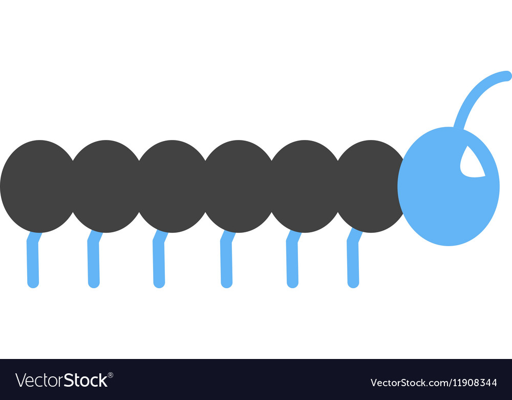 Worm Royalty Free Vector Image - VectorStock