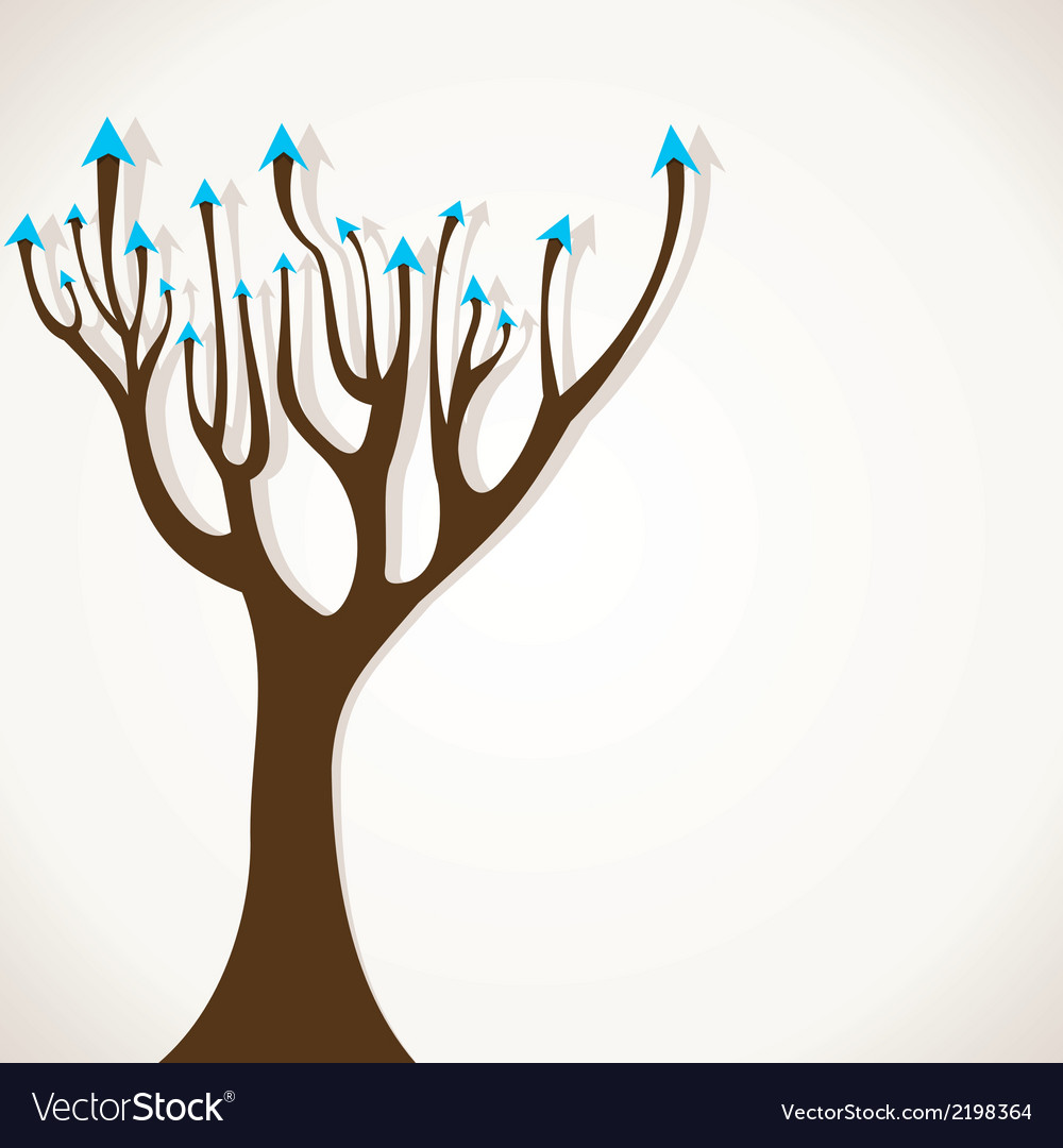 Creative tree Royalty Free Vector Image - VectorStock
