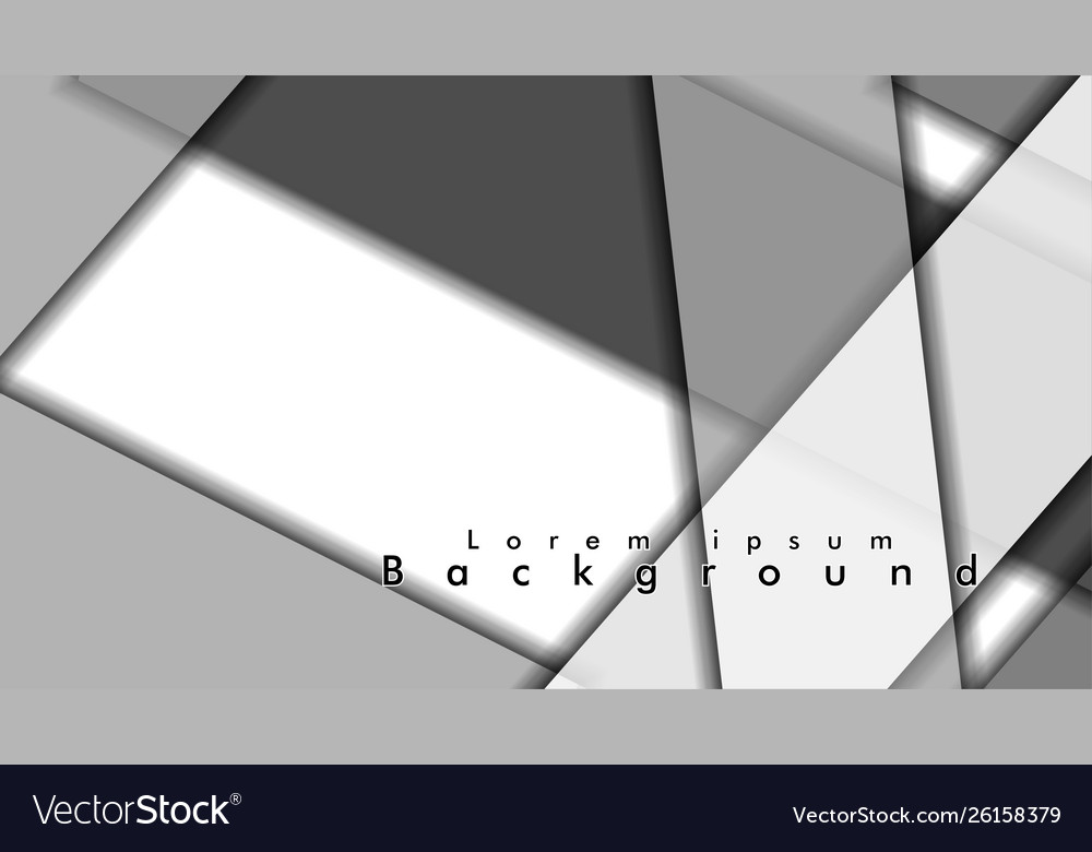 Abstract background design rectangular tube Vector Image