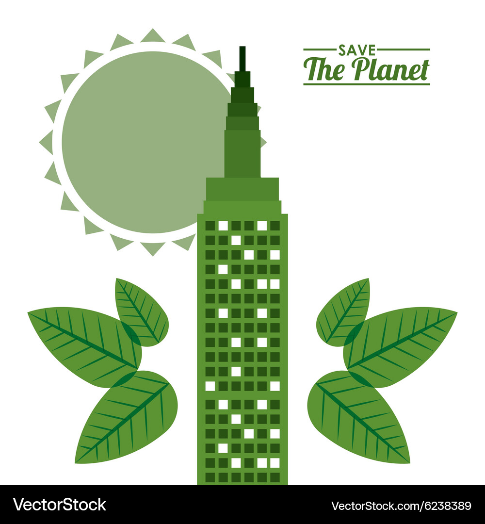 Eco design Royalty Free Vector Image - VectorStock