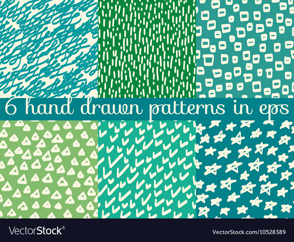Seamless wallpaper pattern background Royalty Free Vector