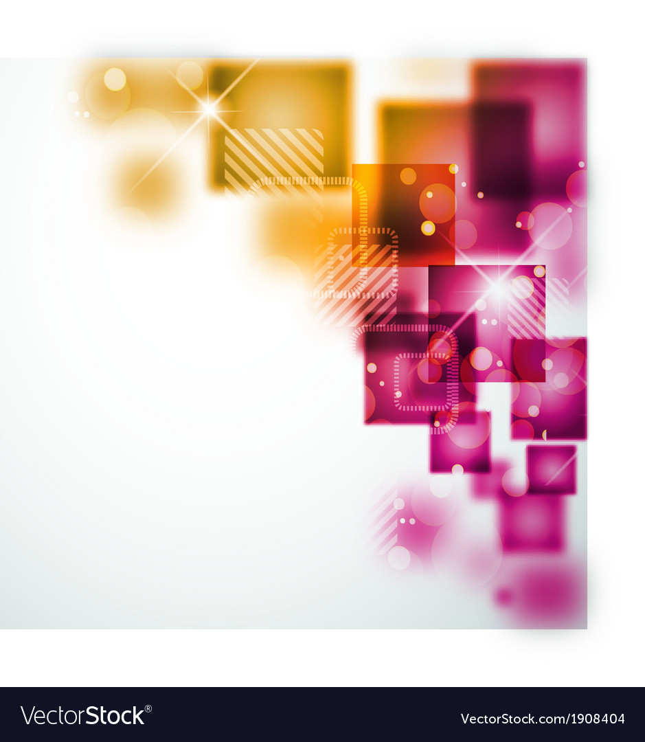 Abstract background with square shapes Royalty Free Vector