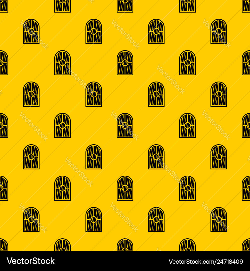 Arched window pattern Royalty Free Vector Image