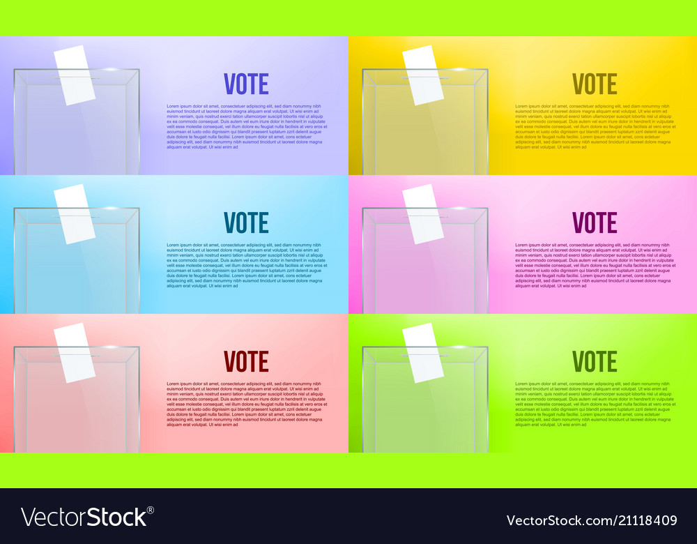 Creative realistic empty Royalty Free Vector Image