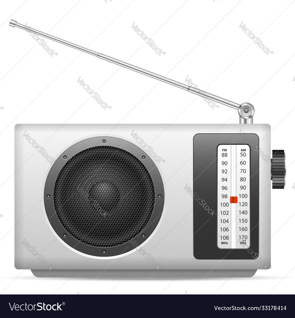 Radio Royalty Free Vector Image - VectorStock Radio Royalty Free Vector Image - VectorStock