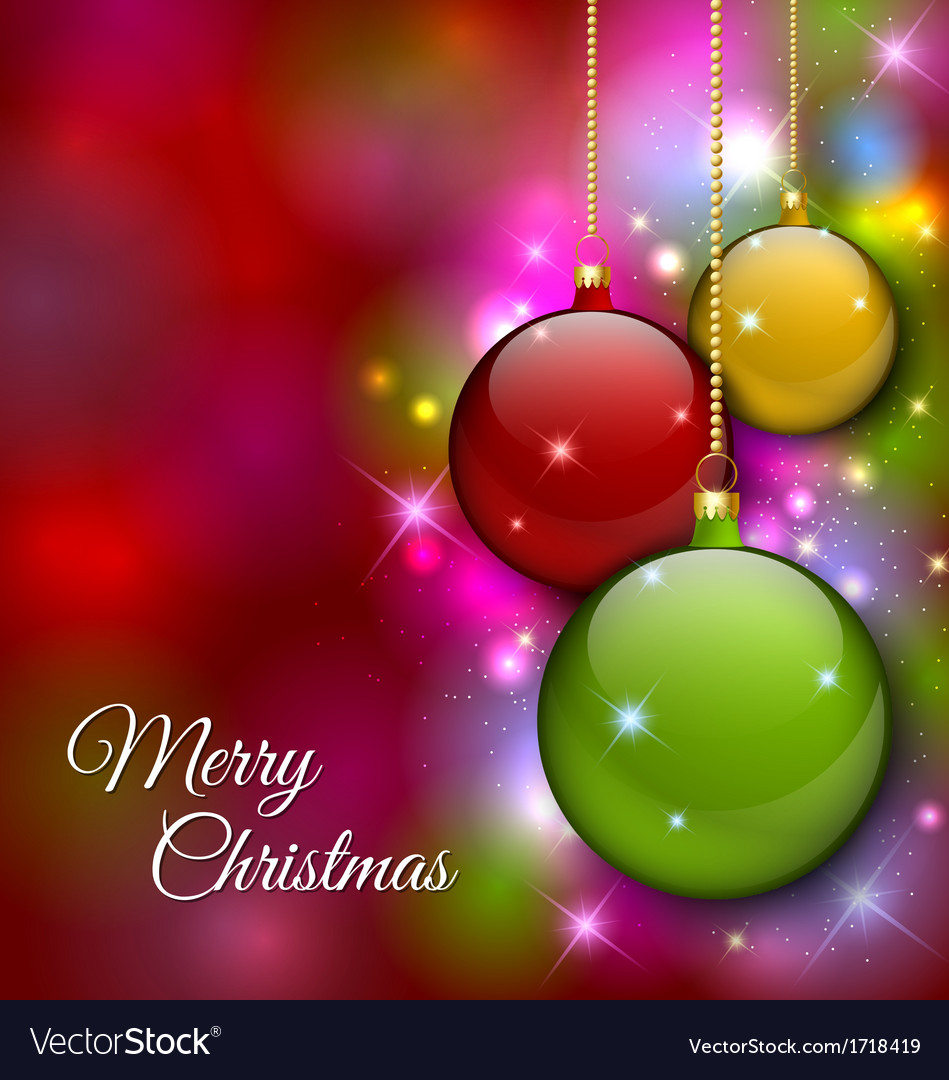 Merry christmas decoration Royalty Free Vector Image