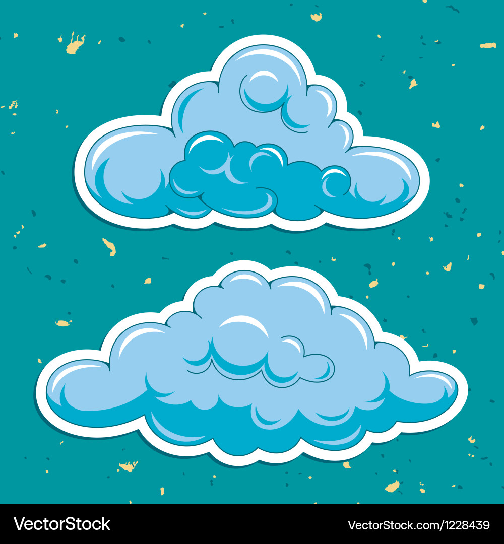 Clouds Royalty Free Vector Image - VectorStock