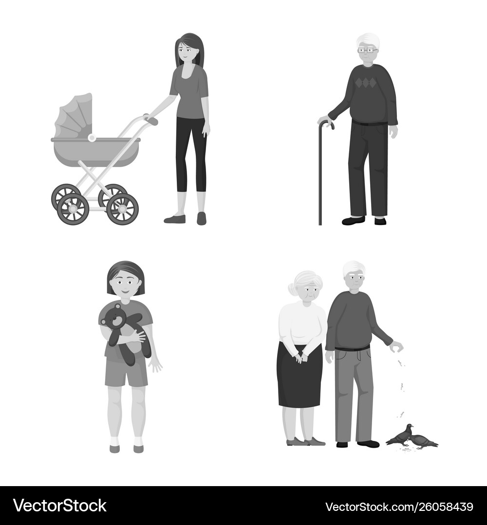 Design face and portrait symbol set Royalty Free Vector