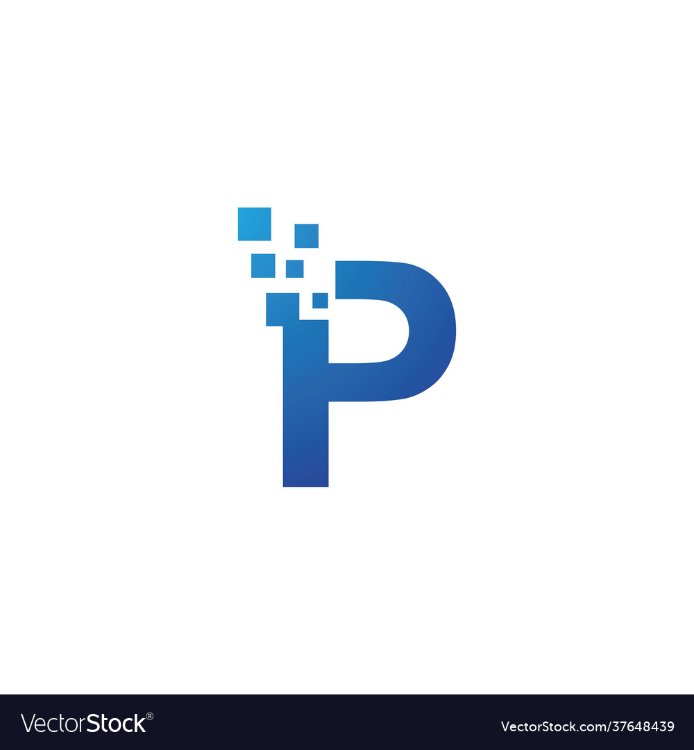 Initial letter Royalty Free Vector Image - VectorStock