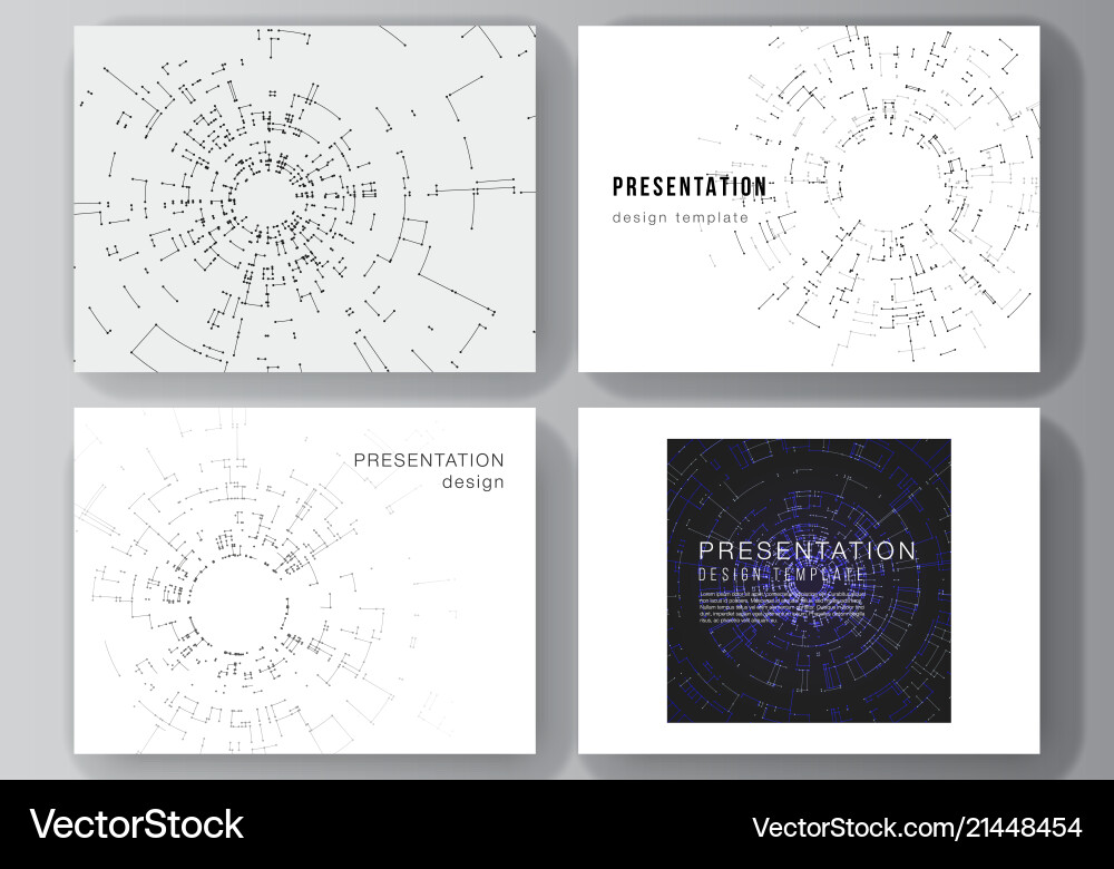 Minimalistic abstract layout Royalty Free Vector Image