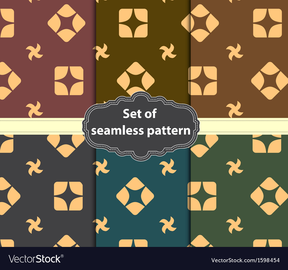 Oval pattern Royalty Free Vector Image - VectorStock