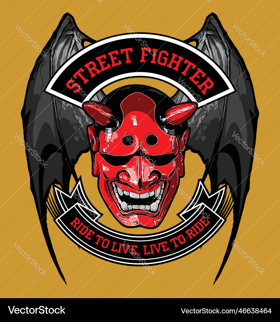 Biker template for graphic design Royalty Free Vector Image