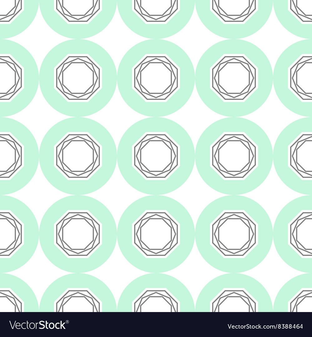 Seamless geometric pattern Decorative background Vector Image