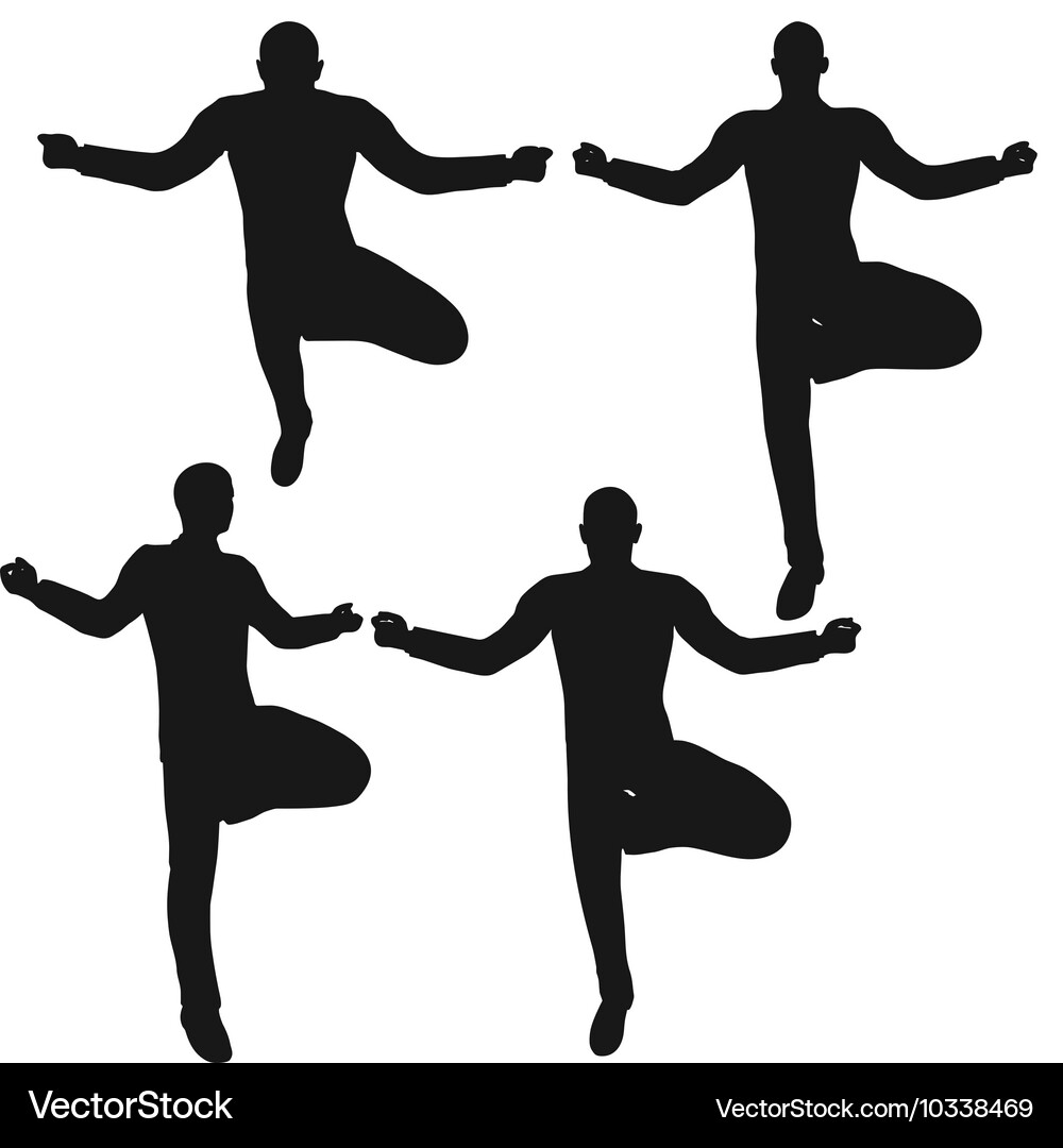 Male Praise Dance Silhouette