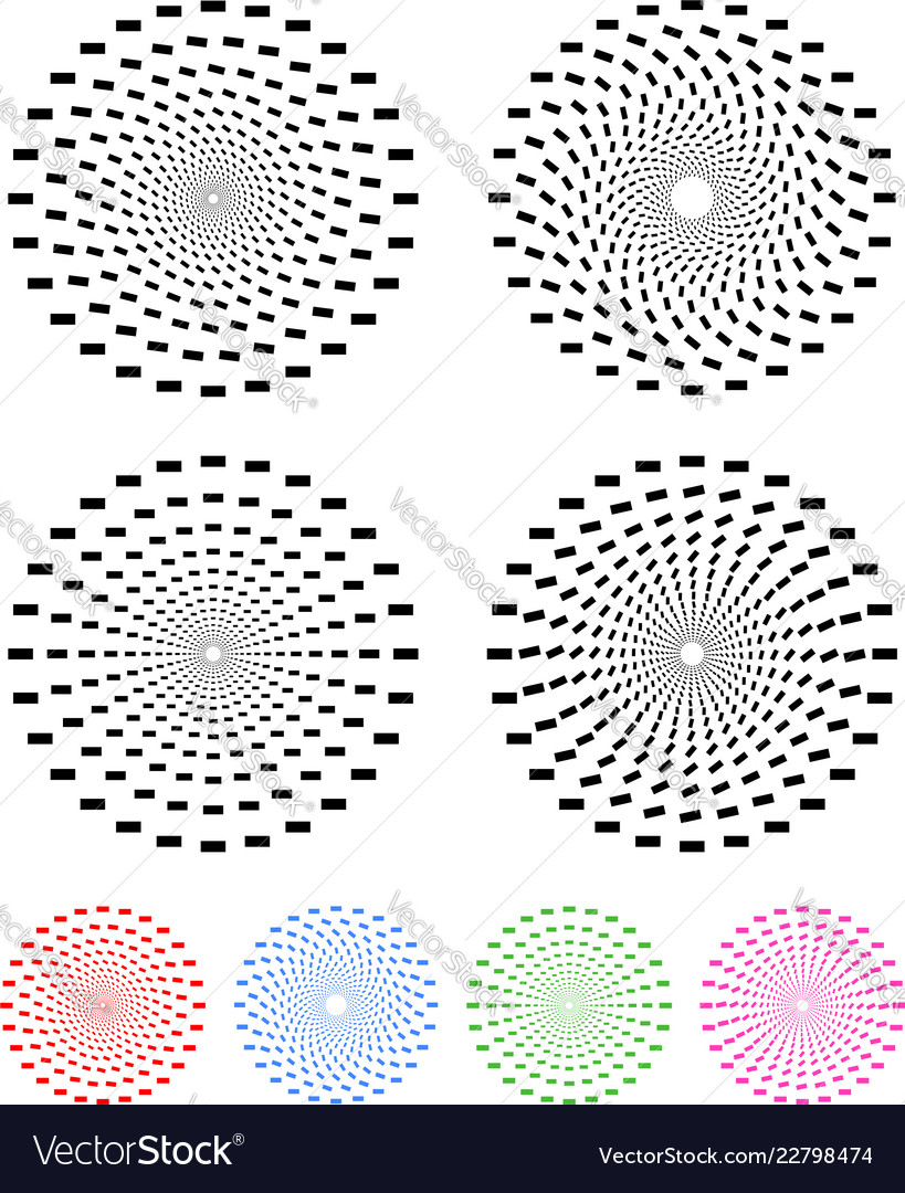 Concentric compositions rectangles Royalty Free Vector Image
