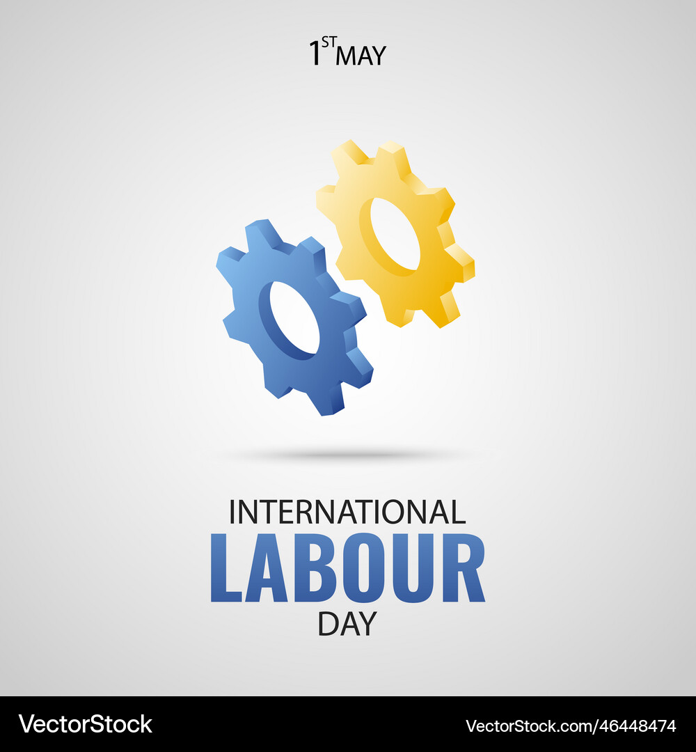 International labour day Royalty Free Vector Image