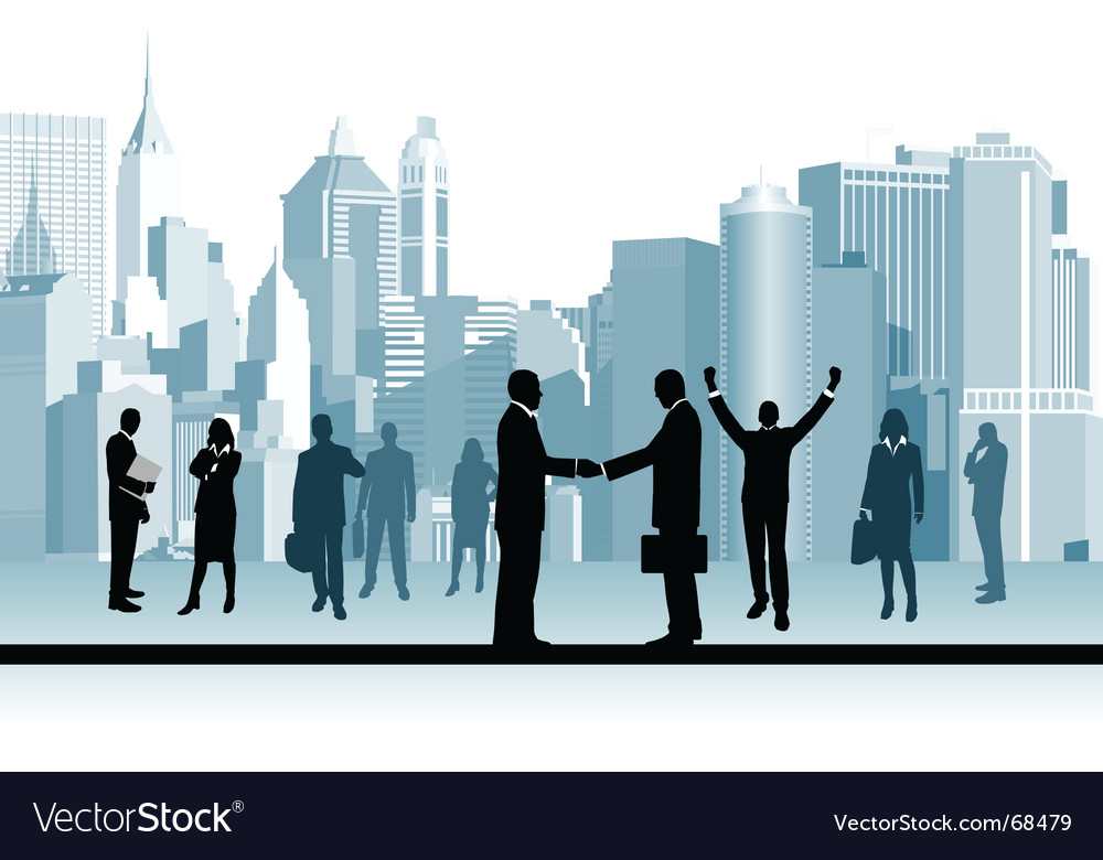 Business people Royalty Free Vector Image - VectorStock