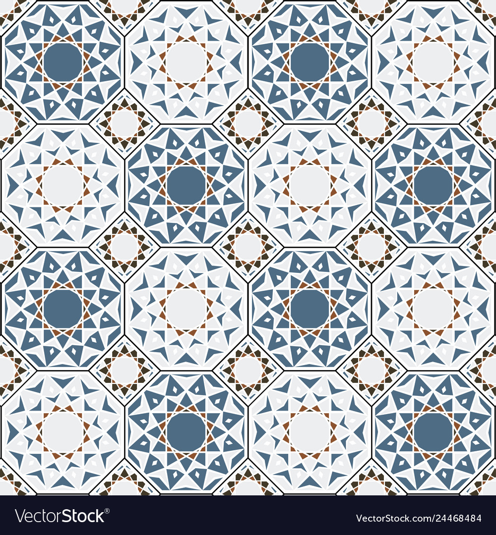Arabesque seamless islamic pattern background Vector Image Arabesque seamless islamic pattern background Vector Image