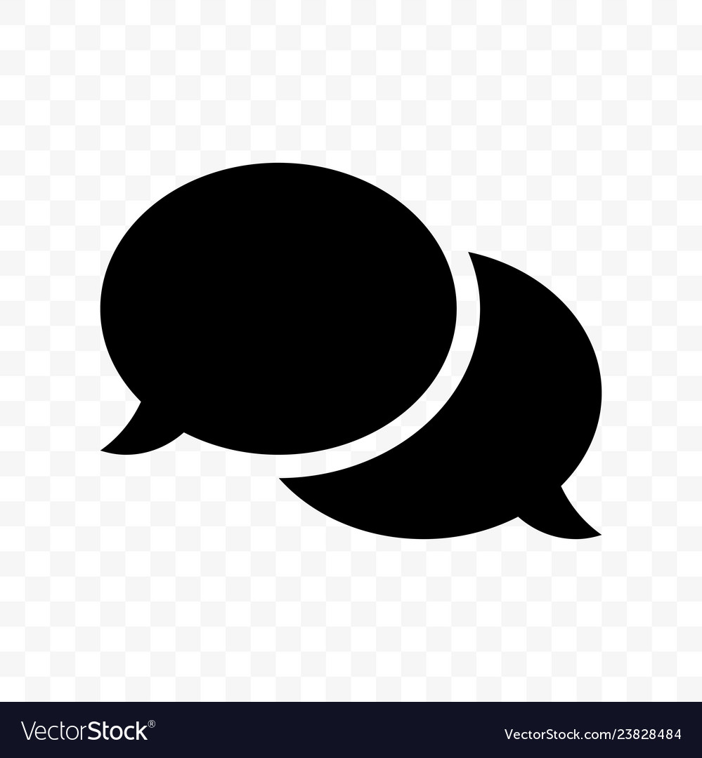 Dialog chat bubble faq ask question Royalty Free Vector
