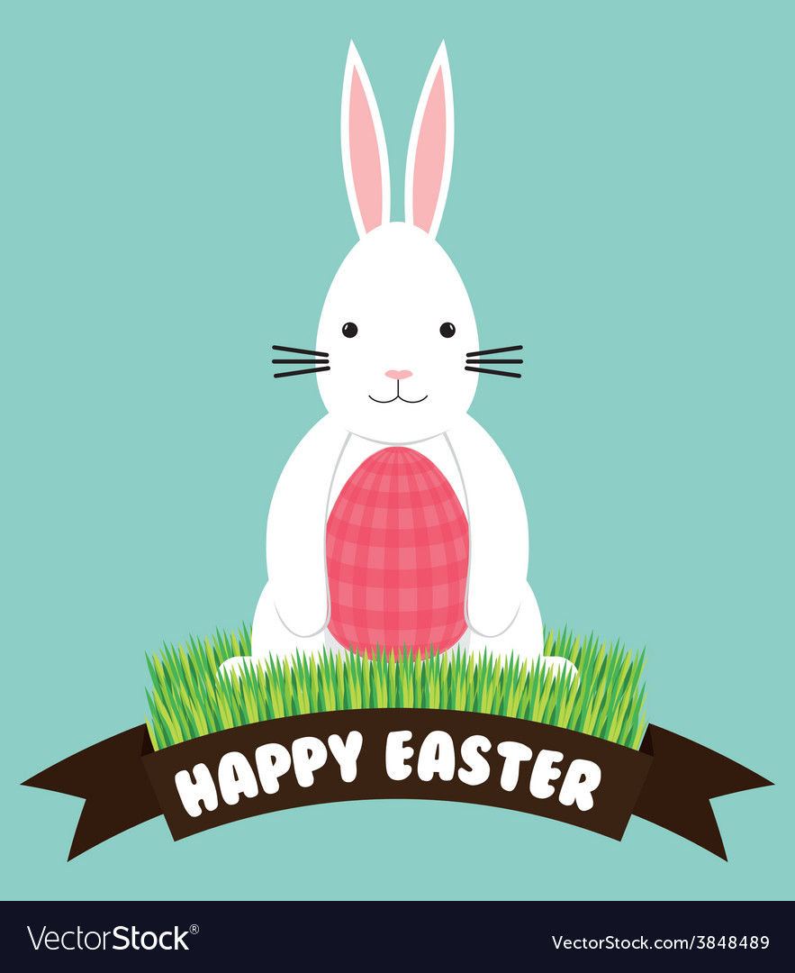 Happy easter Royalty Free Vector Image - VectorStock