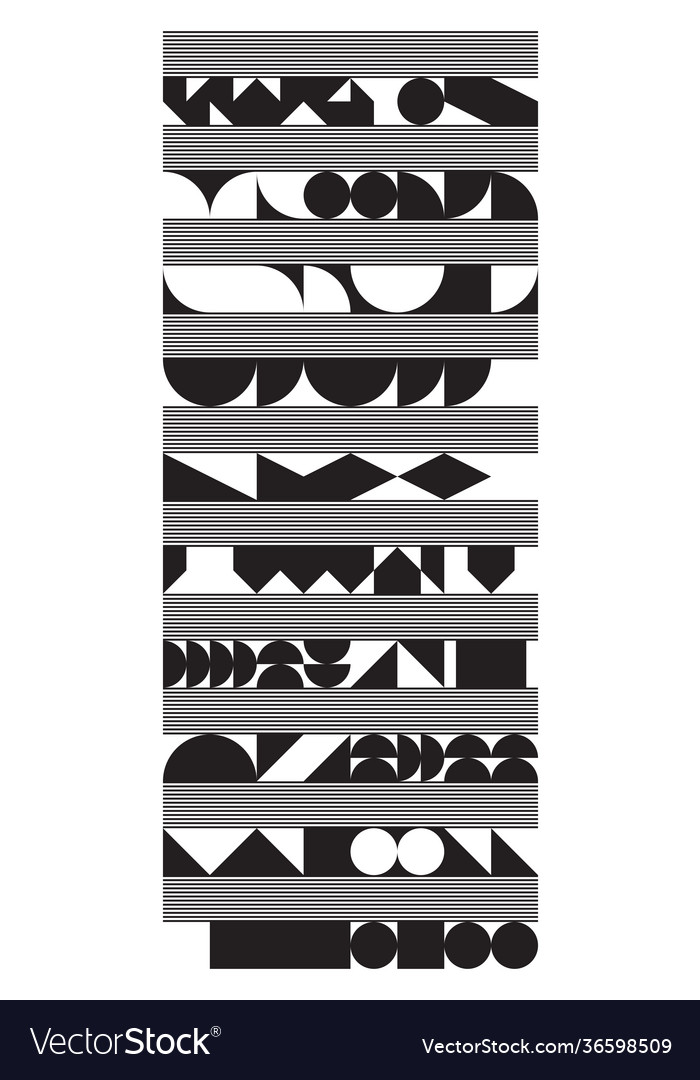 Collection abstract geometric shapes Royalty Free Vector